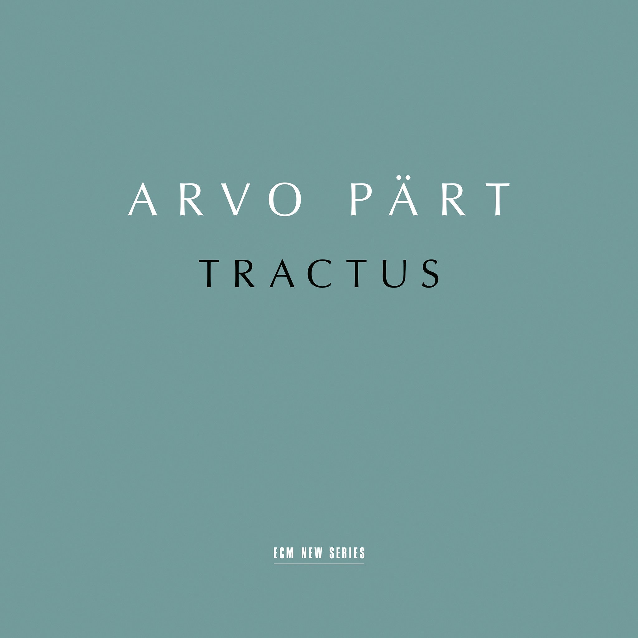 Arvo Pärt: Tractus - Bravado