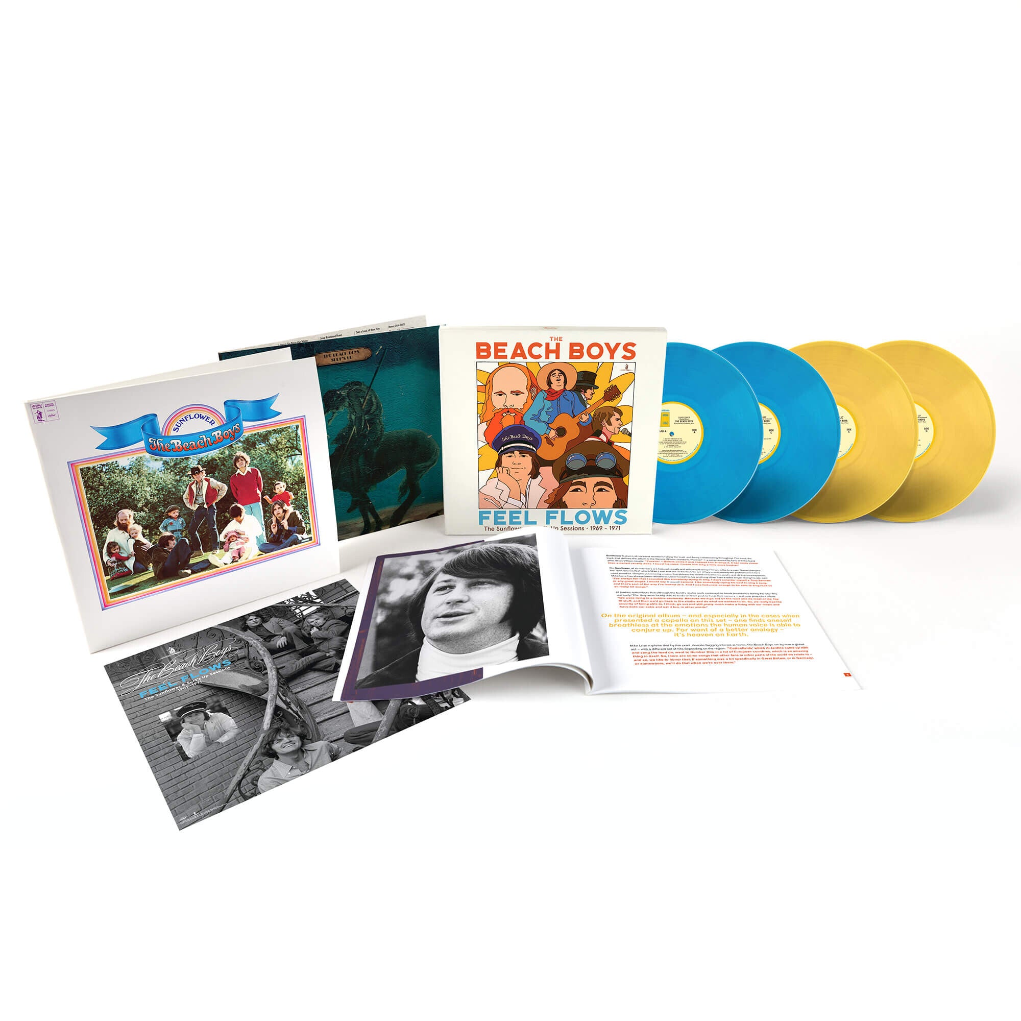 Feel Flows (4LP Exclusive Translucent Blue & Translucent Gold Vinyl ...