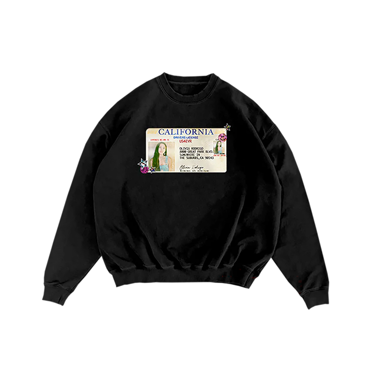 drivers license 5 year anniversary crewneck - Bravado