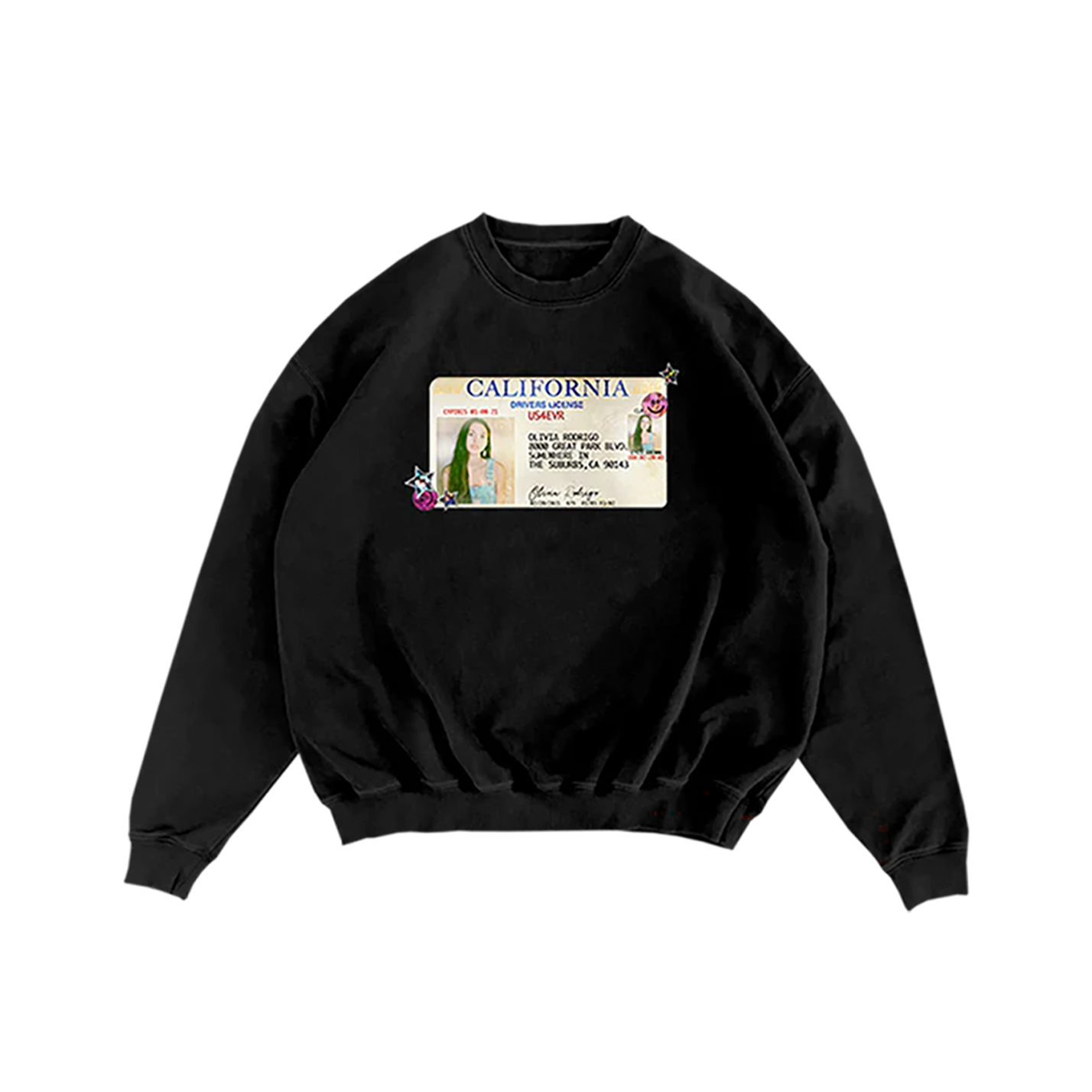 drivers license 5 year anniversary crewneck - Bravado