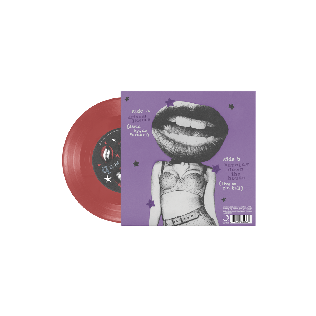 drivers license / burning down the house 7" Vinyl - Bravado