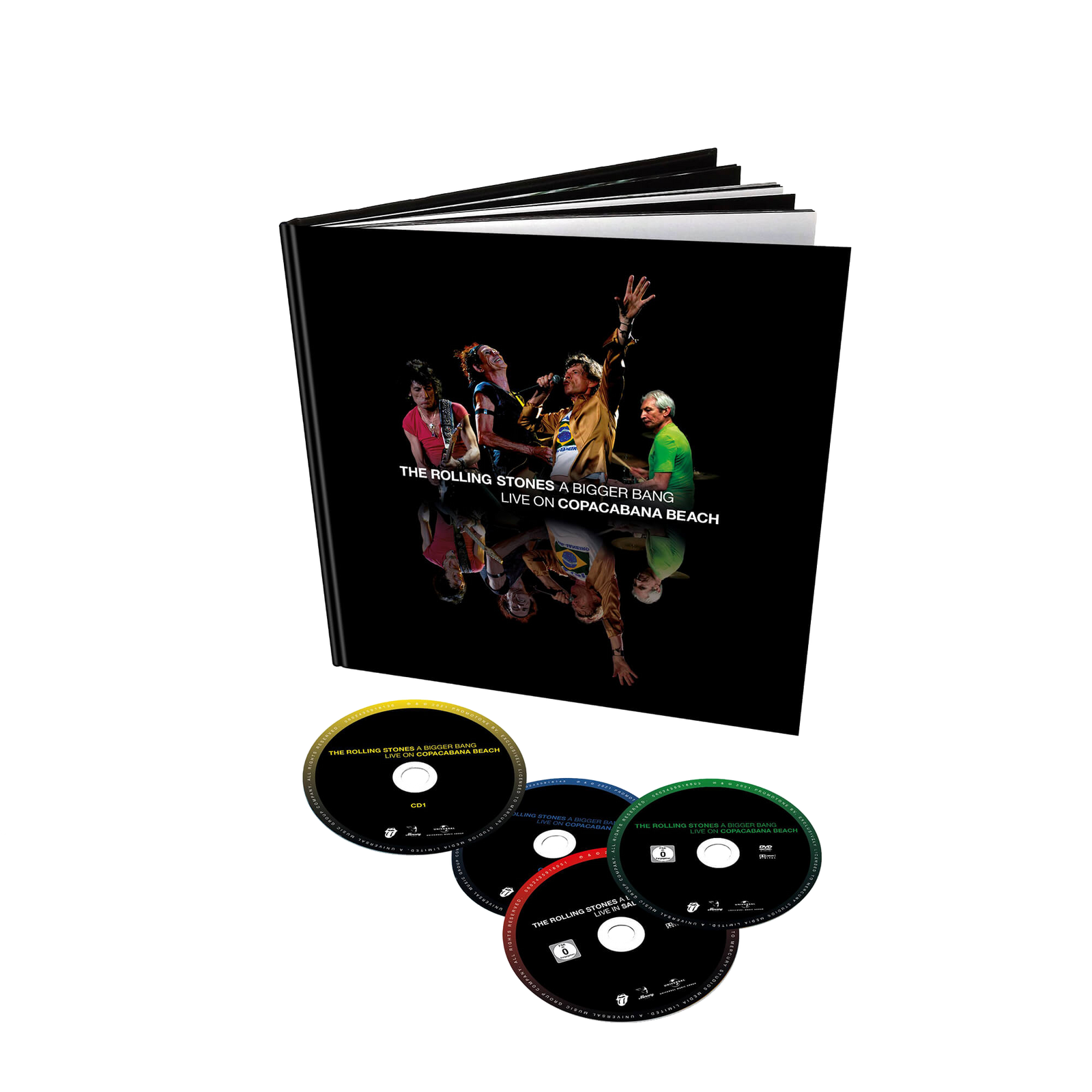 A Bigger Bang - Live On Copacabana Beach (4 Disc Set - 2 BluRay + 2CD ...